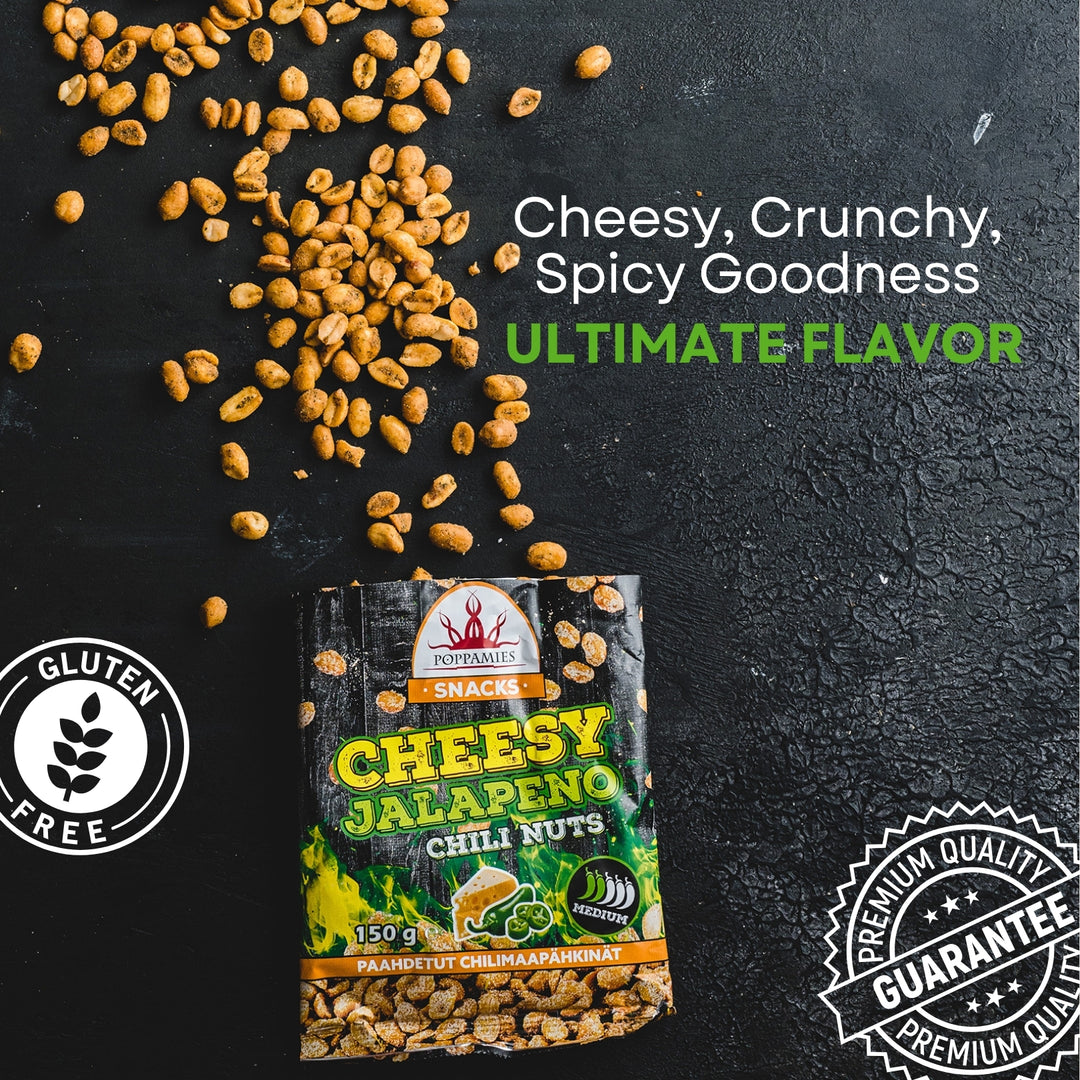 Cheesy Jalapeno Chili peanuts Spicy Nuts are Great choice for snacking ...